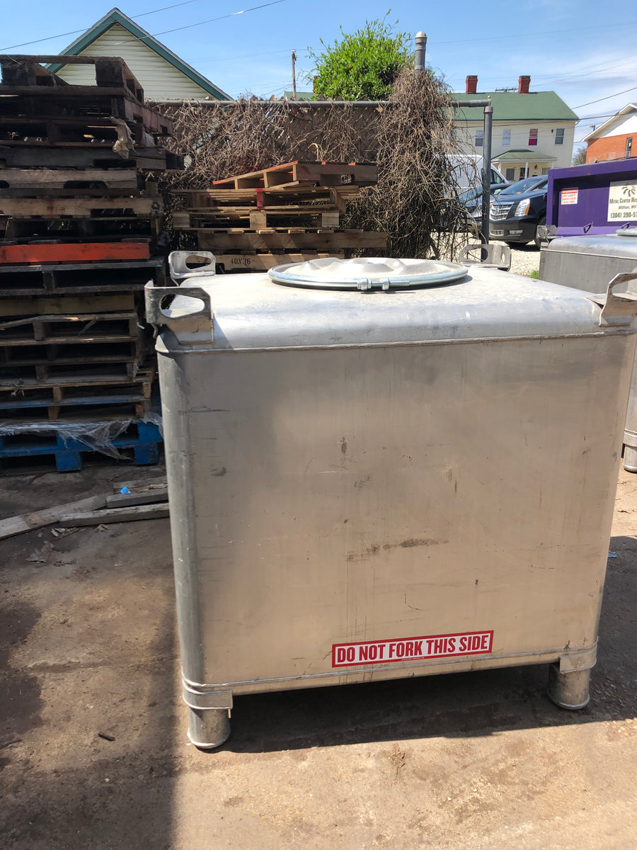 350 gallon Stainless Steel Recondtioned IBC – Huntington Drum ...