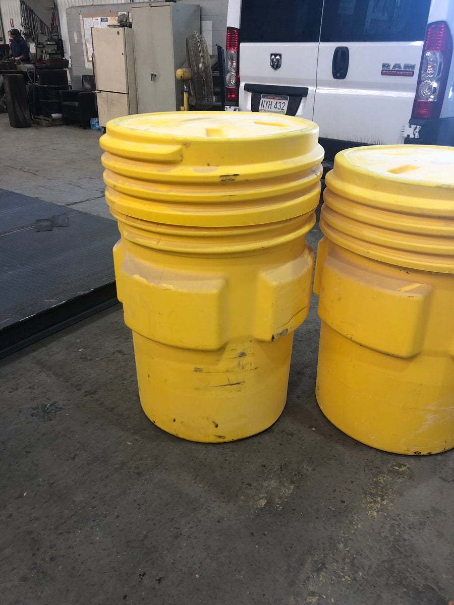 95 gallon poly overpacks reconditioned – Huntington Drum & Container Inc.